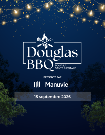 Douglas BBQ pour la santé mentale | La Fondation Douglas